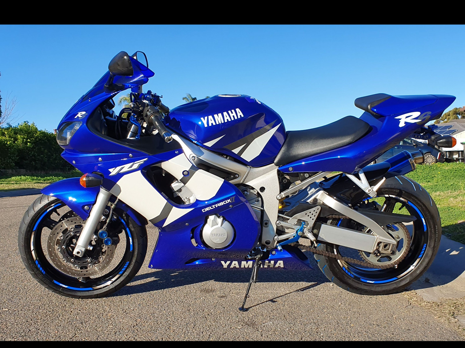 2002 Yamaha 599cc YZF R6 2020 Shannons Club Online Show Shine 2002 Yamaha 599cc YZF R6 2020 Shannons Club Online Show Shine