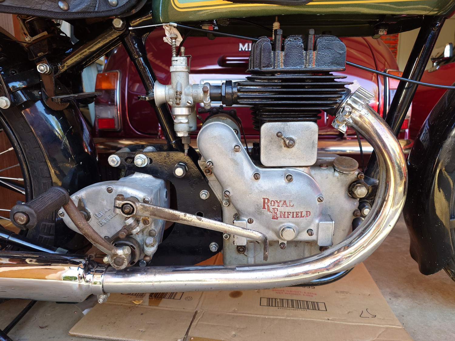 1938 Royal Enfield Model C - SilverSpecre - Shannons Club