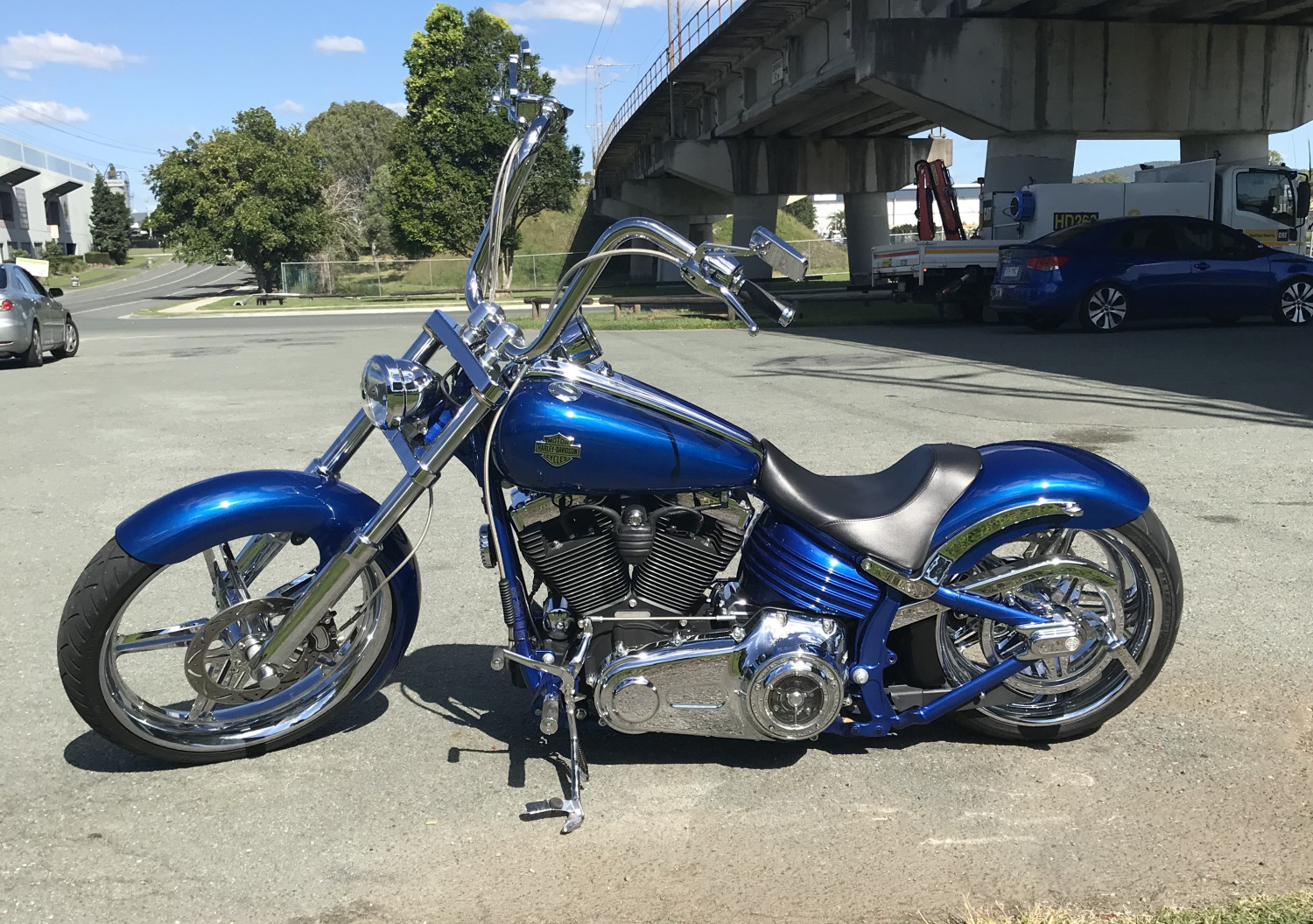 2008 Harley-Davidson 1584cc FXCWC ROCKER CUSTOM - lanceaustin1 ...