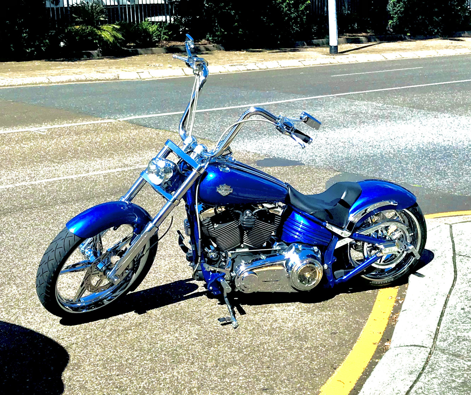 2008 Harley-Davidson 1584cc FXCWC ROCKER CUSTOM - lanceaustin1 ...