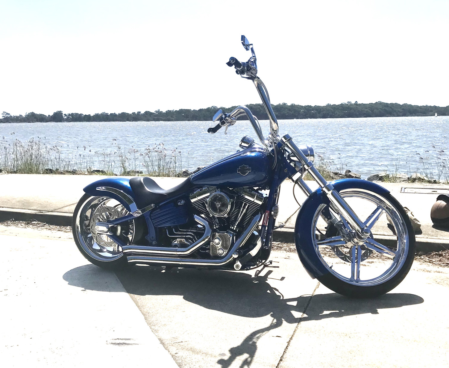 2008 Harley-Davidson 1584cc FXCWC ROCKER CUSTOM - lanceaustin1 ...