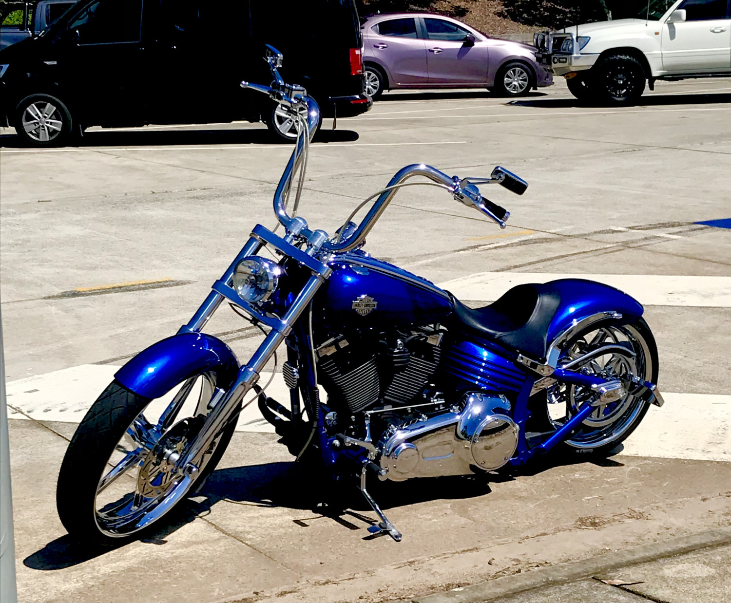 2008 Harley-Davidson 1584cc FXCWC ROCKER CUSTOM - lanceaustin1 ...