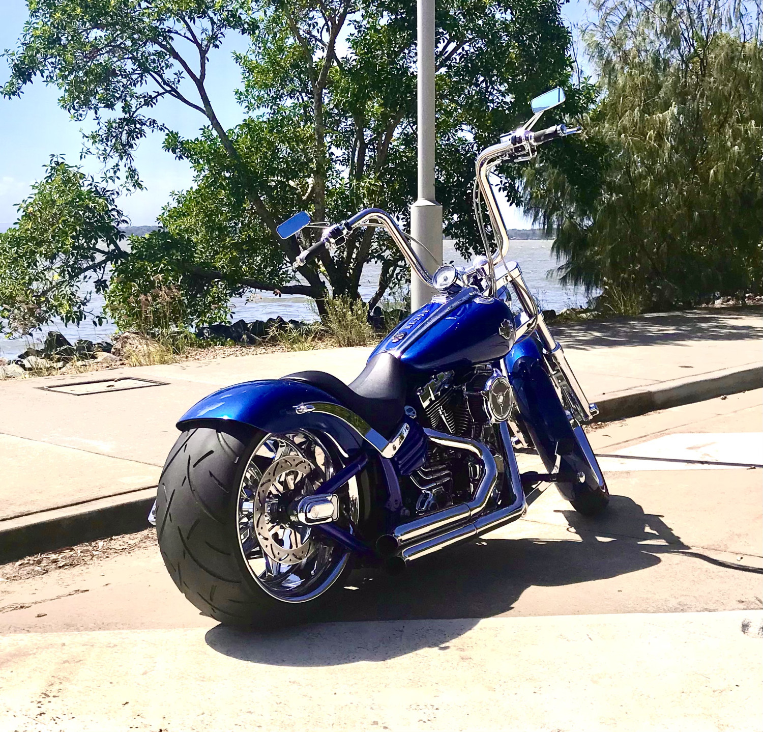 2008 Harley-Davidson 1584cc FXCWC ROCKER CUSTOM - lanceaustin1 ...