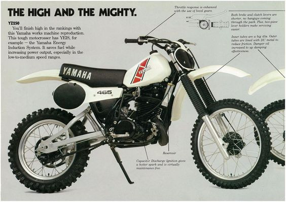 1981 Yamaha YZ465 H - gilesy3 - Shannons Club