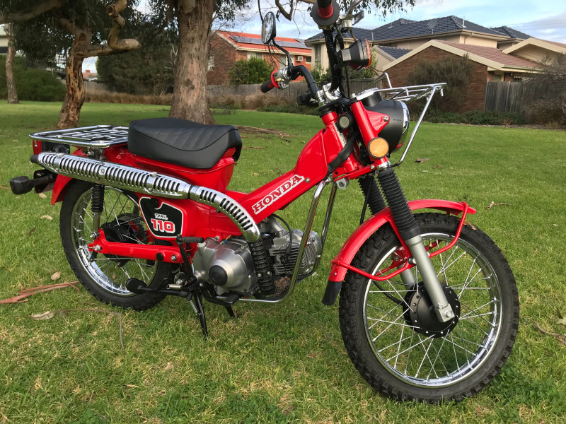1988 Honda 105cc CT110 | 2021 Shannons Club Online Show & Shine