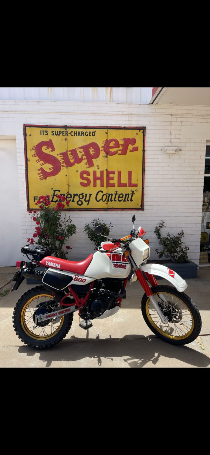 1983 Yamaha 595cc XT600Z (TENERE) | 2023 Shannons Club Online Show & Shine