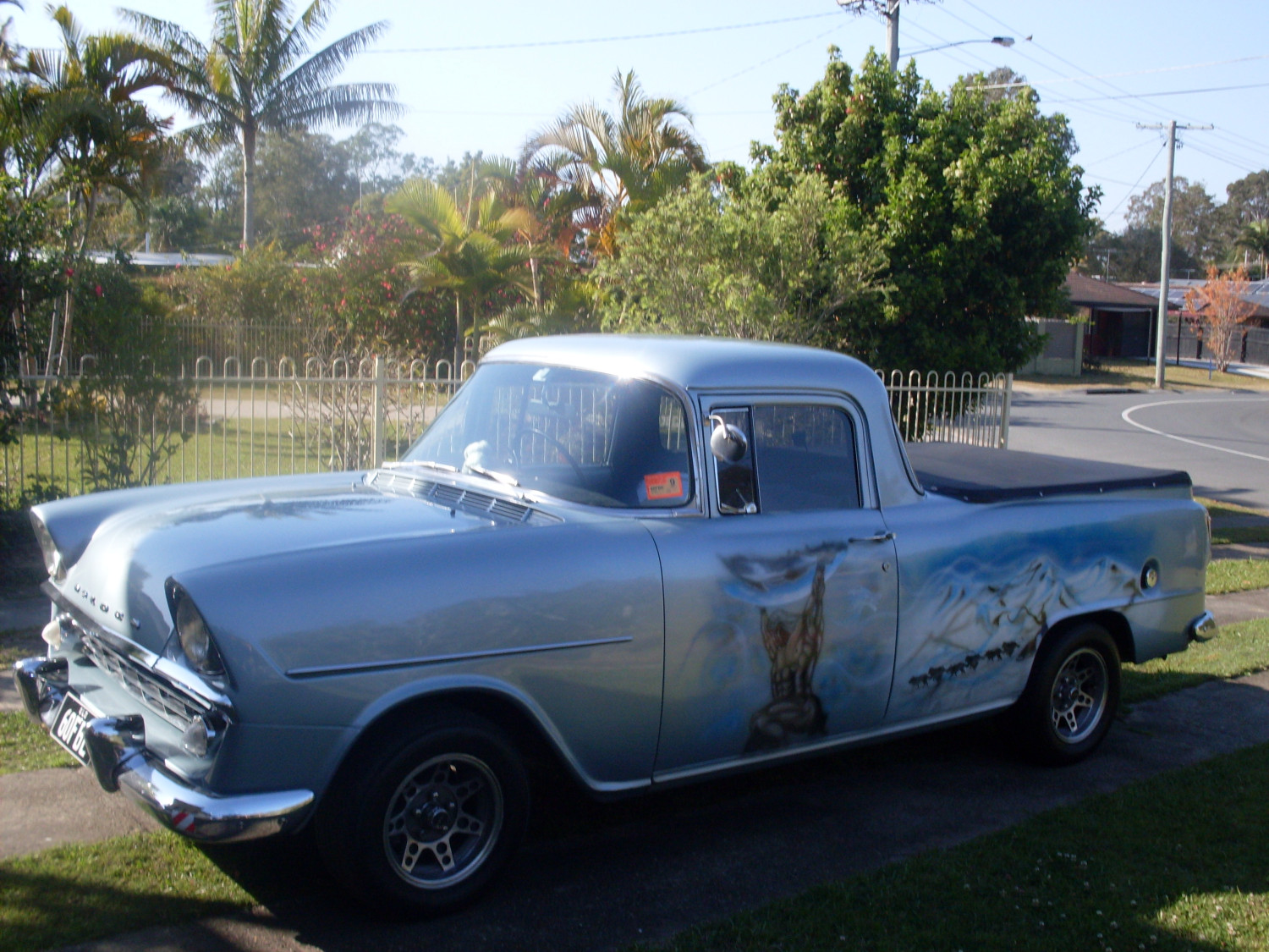1960 Holden fb - plateadapter - Shannons Club