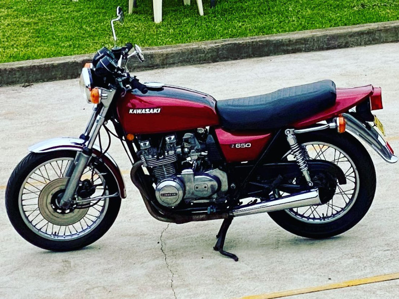1977 Kawasaki Z650b1 | 2023 Shannons Club Online Show & Shine