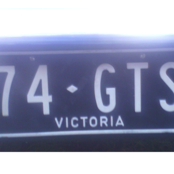 Vic rego plates - Shannons Club