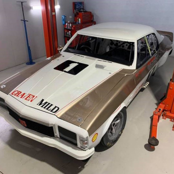 Nearing completion: Pete Geoghegan's mighty 'Craven Mild' Monaro Sports ...