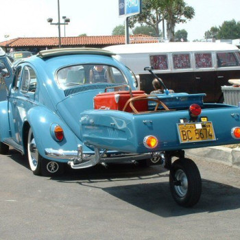 Anyone remember seeing the one wheel car trailers? - Shannons Club